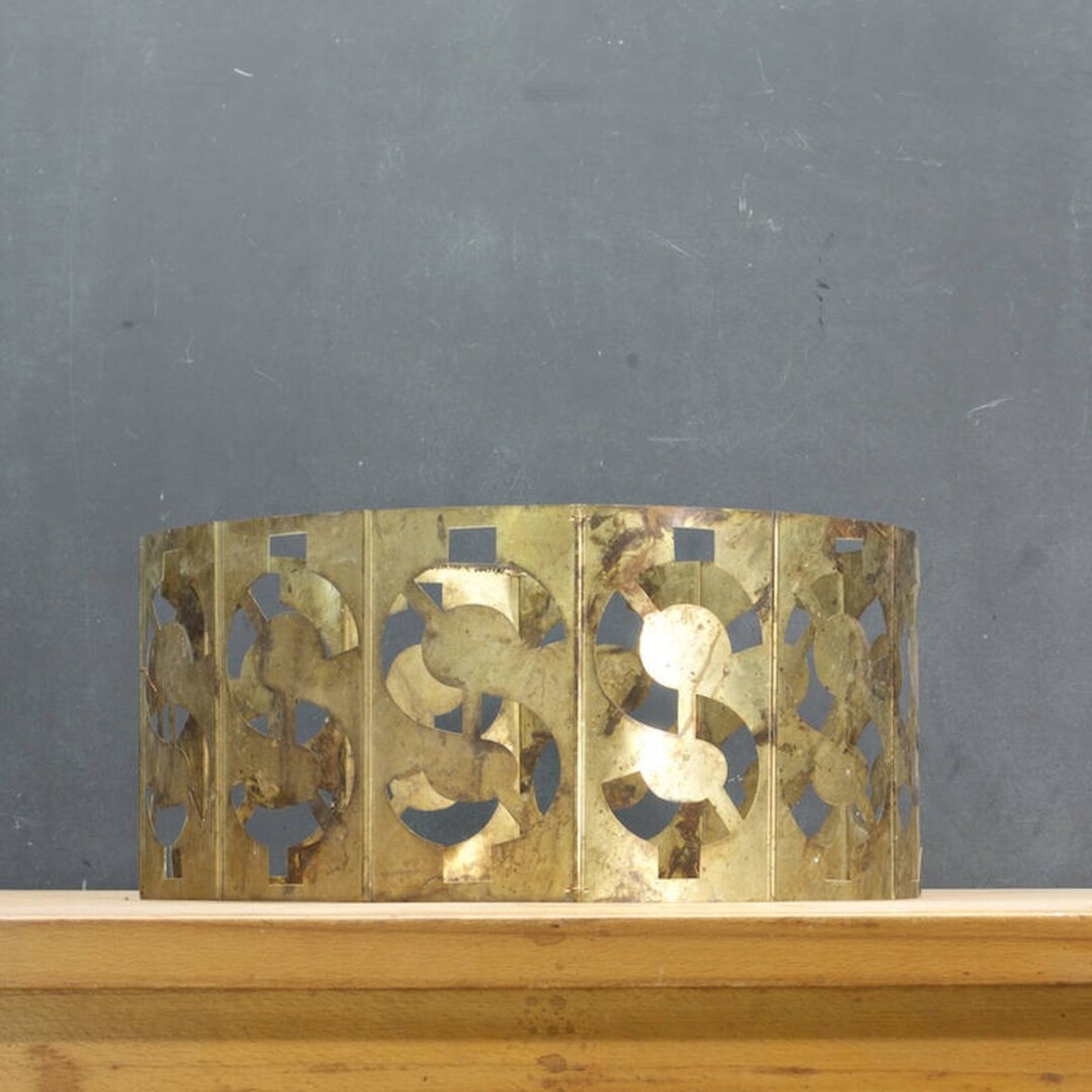 Andy Warhol Style Dollar Sign Crown Sculpture - Etsy