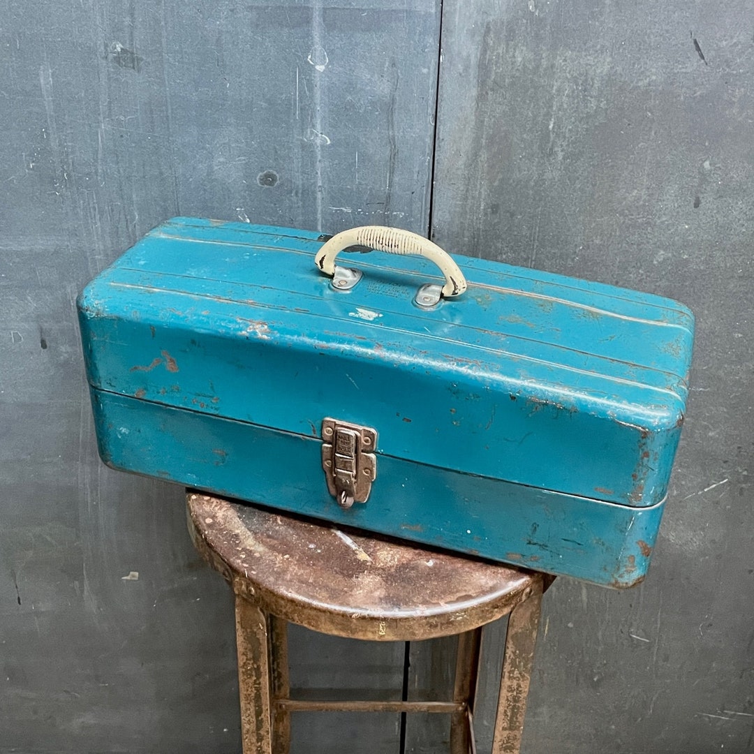 1950s Union Steel Chest Corp. Toolbox Vintage Mid-century Industrial ...