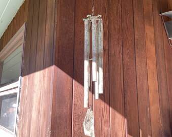 20 Vintage Walter Lamb Style Copper Bronze Wind Chime Mid Century ...