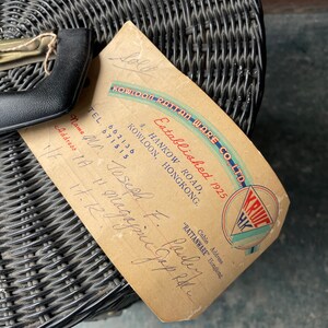 Vintage 1960s Tall Locking Hat Box Woven Vinyl Trunk - Etsy