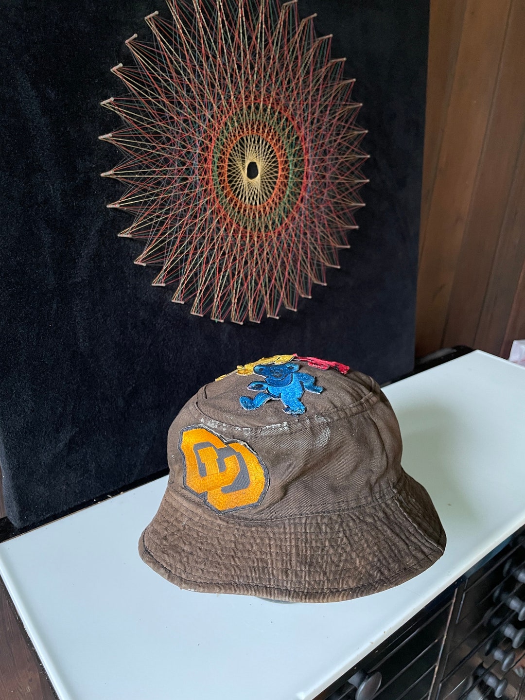 Colorado University Dead Head Sun Hat Vintage 1980s Jere Bears Jerry - Etsy