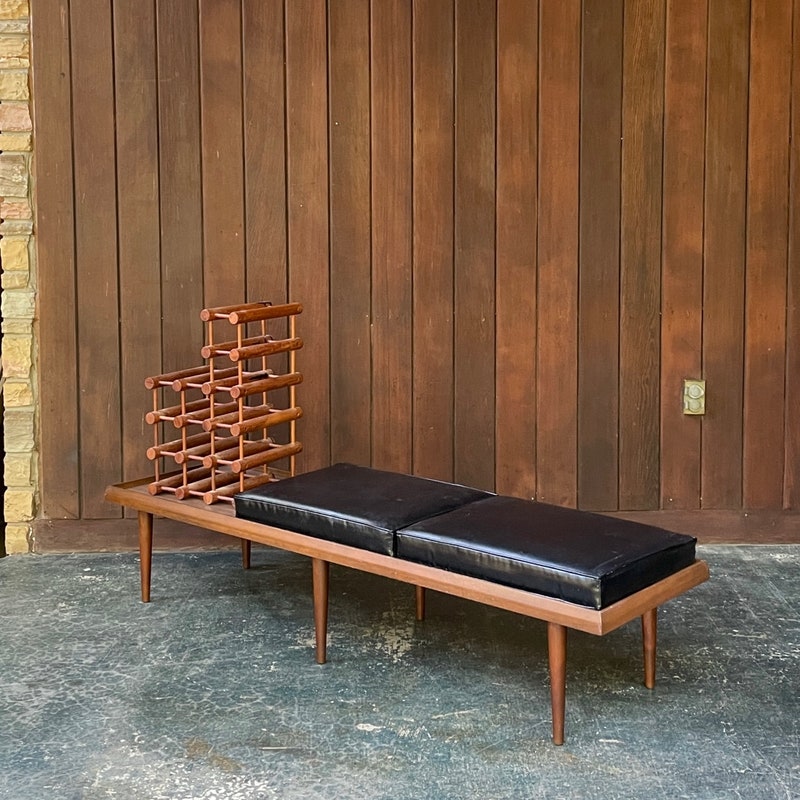 Midcentury Bench - Etsy