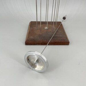 1960s Kinetic Sculpture on Redwood Base by Carlisle Company San Carlos ...