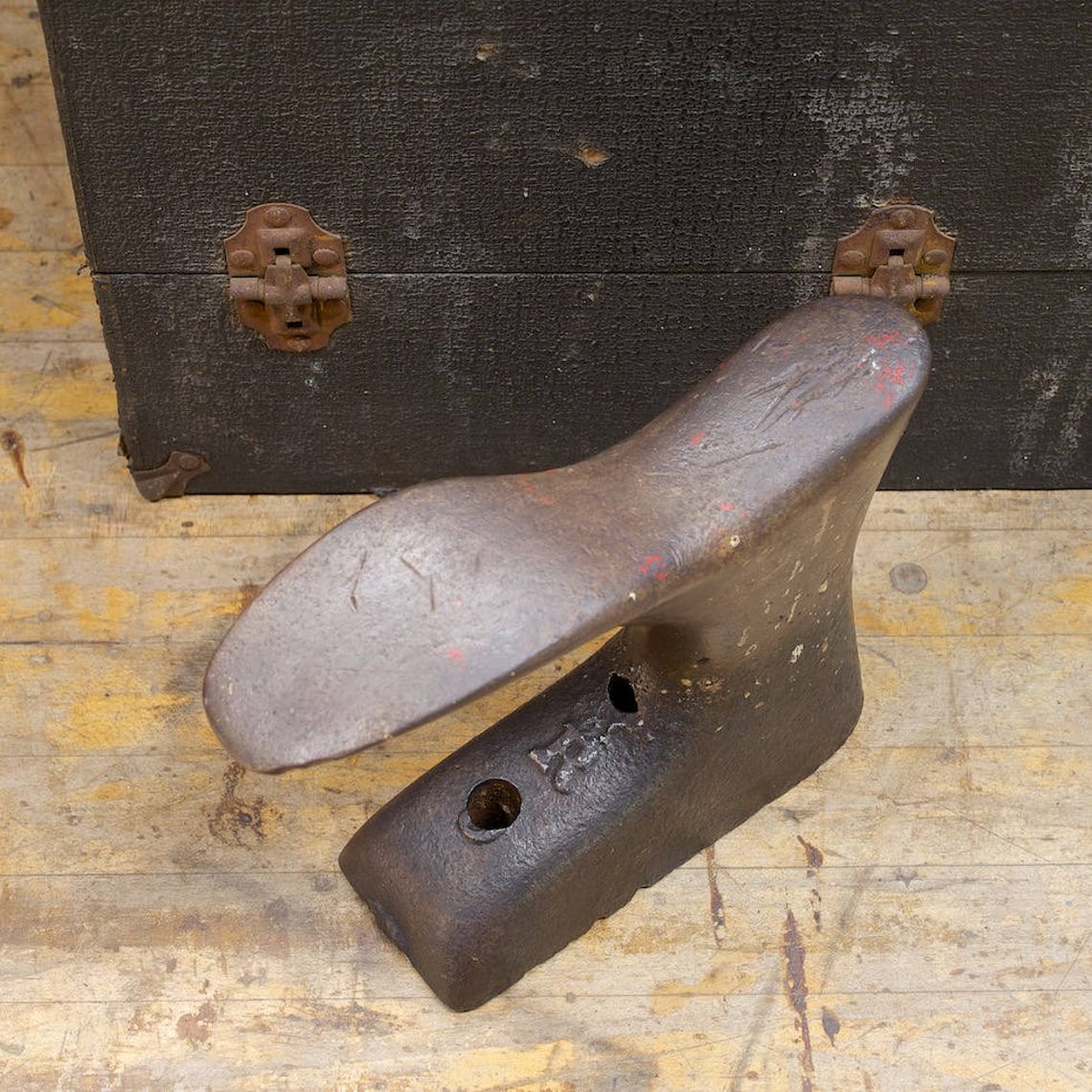 Vintage Industrial Cast Iron Shoe Anvil Mercantile Repair Craftsman ...