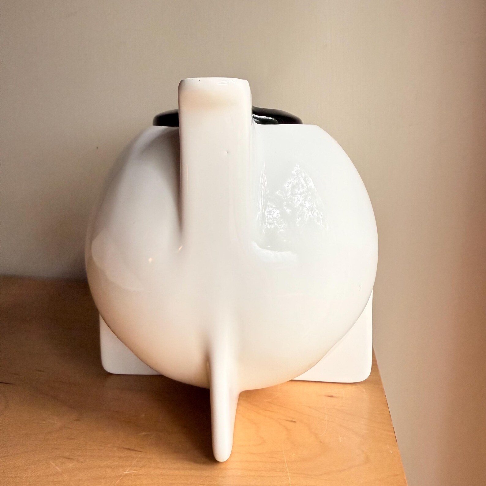 Vintage Teapot Memphis-style Porcelain Pottery Bauhaus Modernist - Etsy