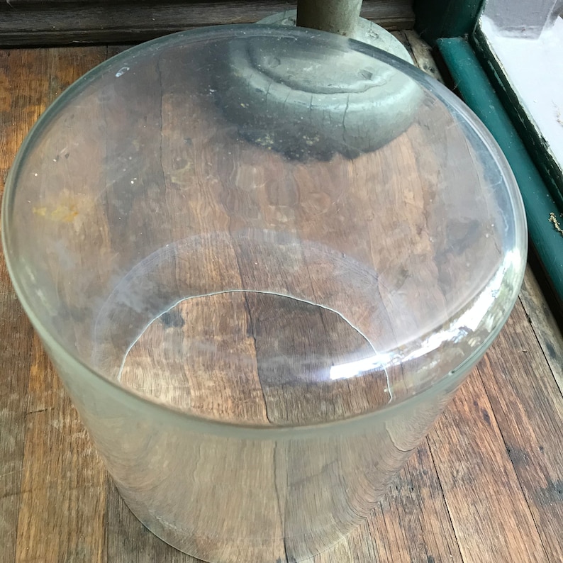 Vintage 50s XXL Pyrex Laboratory Lab Glass Trash Can Wastebasket ...