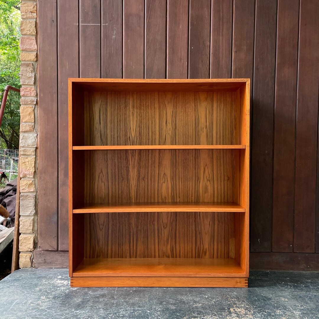 Danish Teak Bookcase Plinth Base Vintage Mid-century - Etsy
