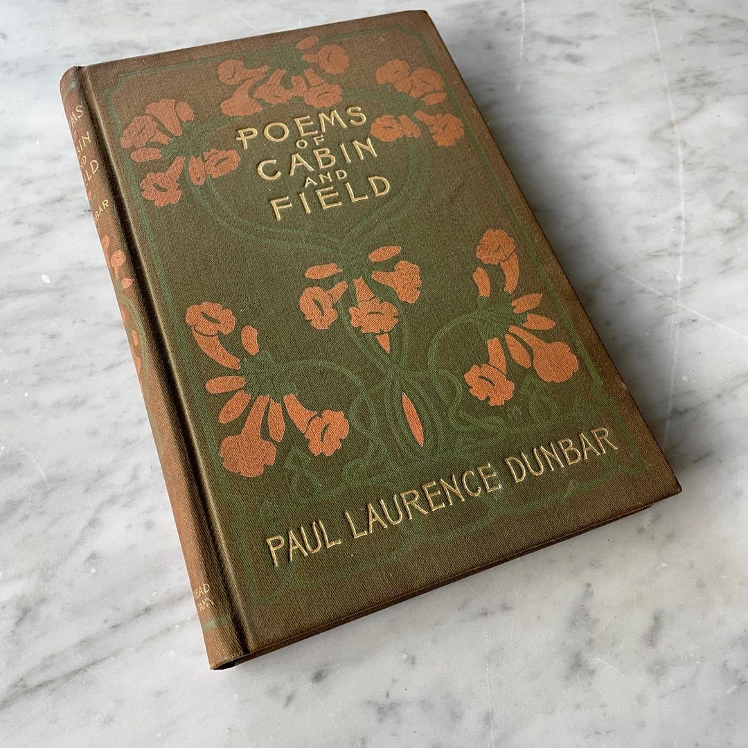 1899 Poems of Cabin and Field Paul Laurence Dunbar 1st Edition Black ...
