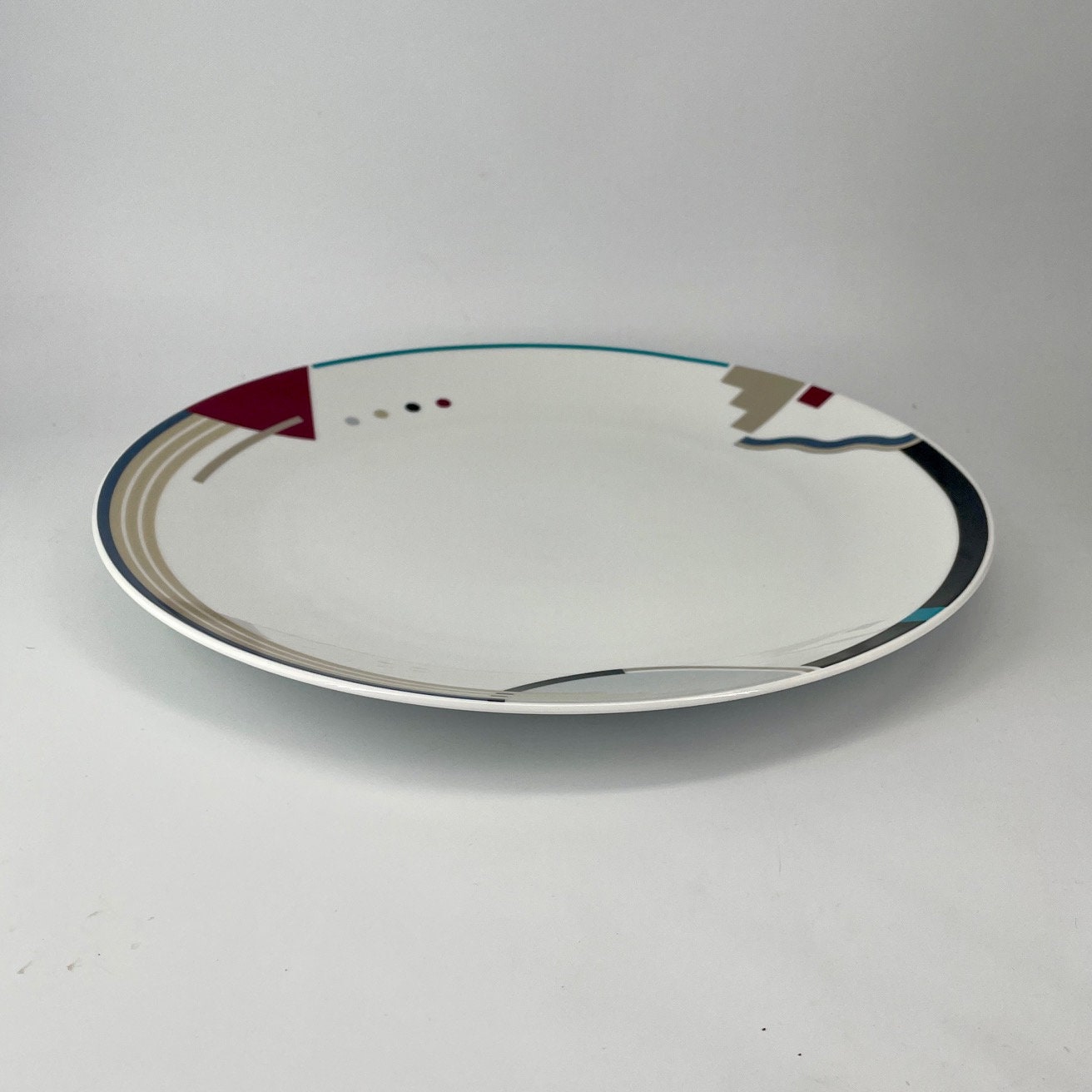 7 Vintage Studio Nova Large 11" Dinner Plates Post Modern | Brain ...