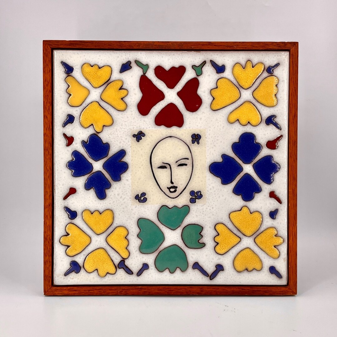 Large Henri Matisse Large Composition Masks Arius Tile Display Wall ...