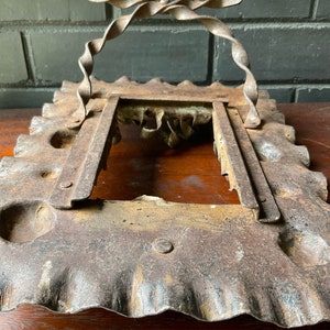 Wrought Iron Picture Frame - Etsy