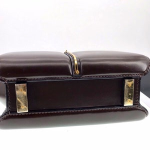 1950s Fernande Desgranges Cadillac Purse Vintage Espresso France ...