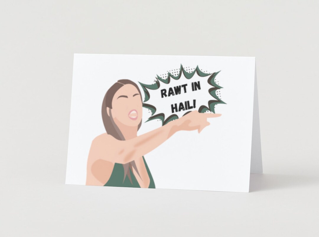 Rawt in Hail Bravo Birthday Card- Digital Download Only - Etsy