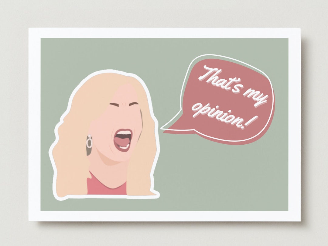 That's My Opinion Tamara RHOC Digital Download Only - Etsy