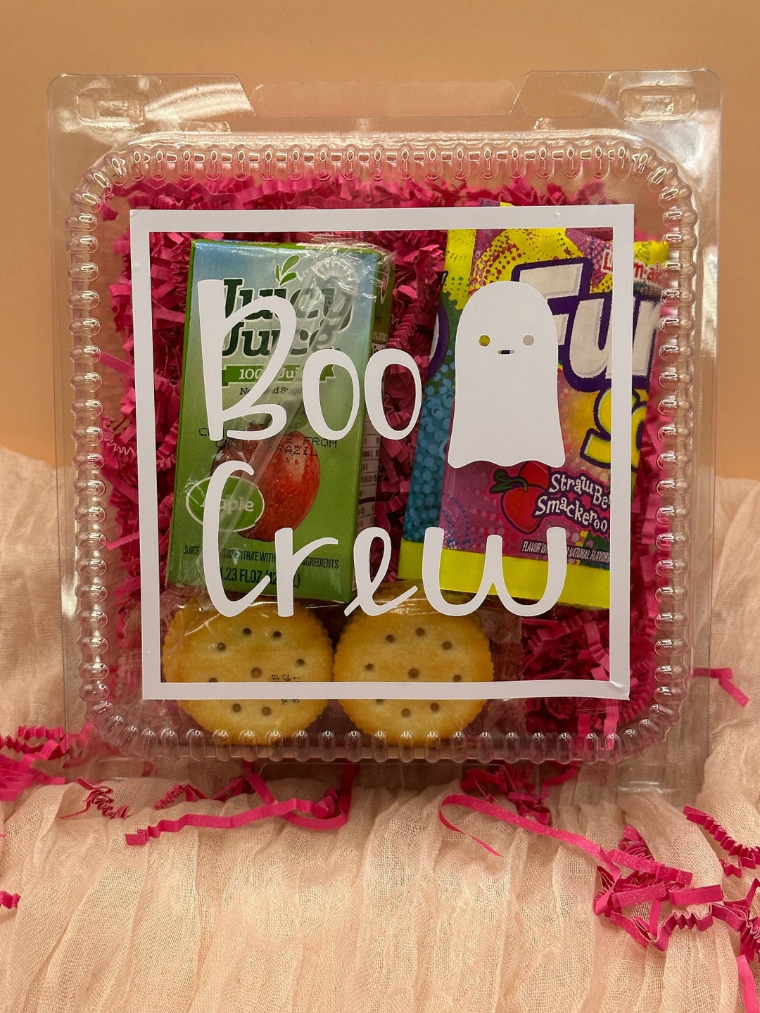 Halloween Boo Boxes, Happy Halloween Party Favors, Clear Candy Box, Boo ...
