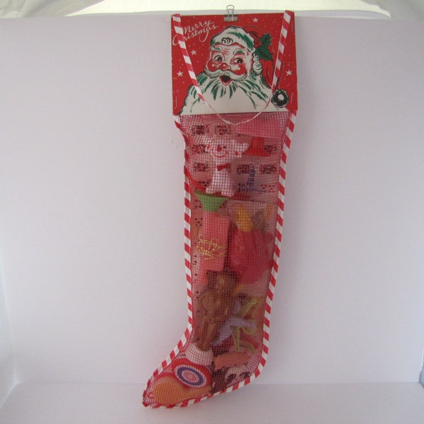 Mesh Vintage Christmas Stocking - Etsy