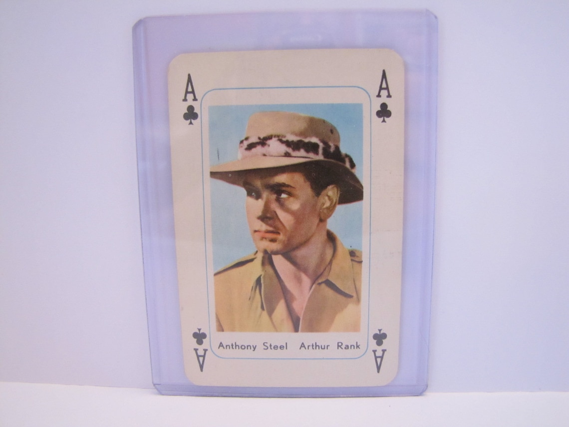 Vintage 1950's Movie Stars Playing Cards holland | Etsy