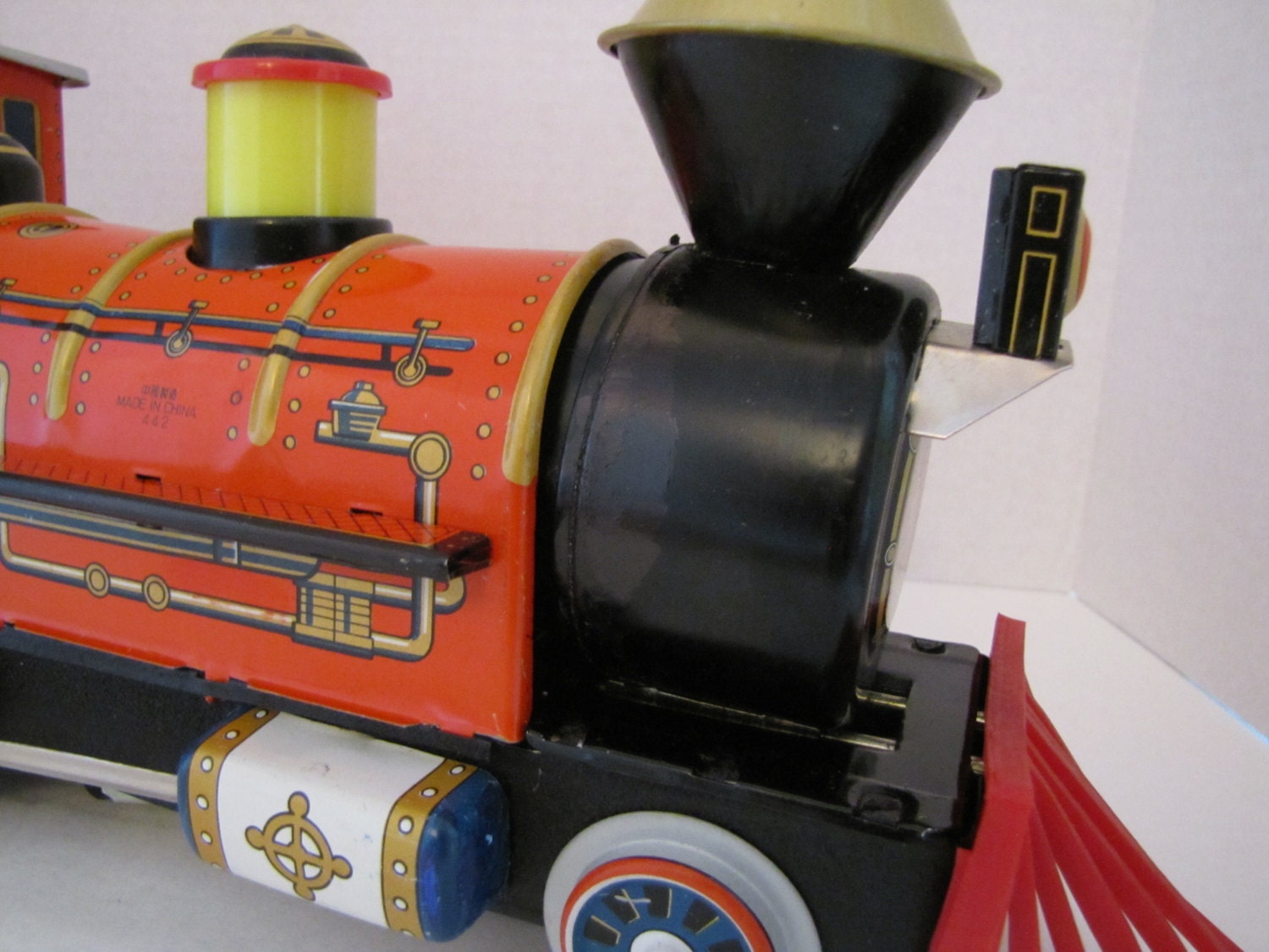 Vintage China Loco Tin Train ME684 - Etsy