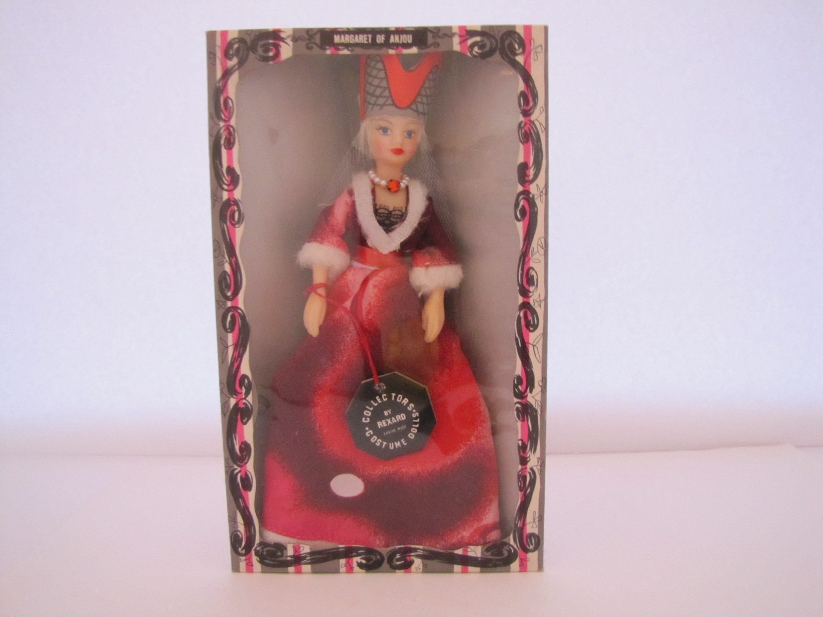 Vintage Rexard Historical Costume Doll margaret of Anjou british ...