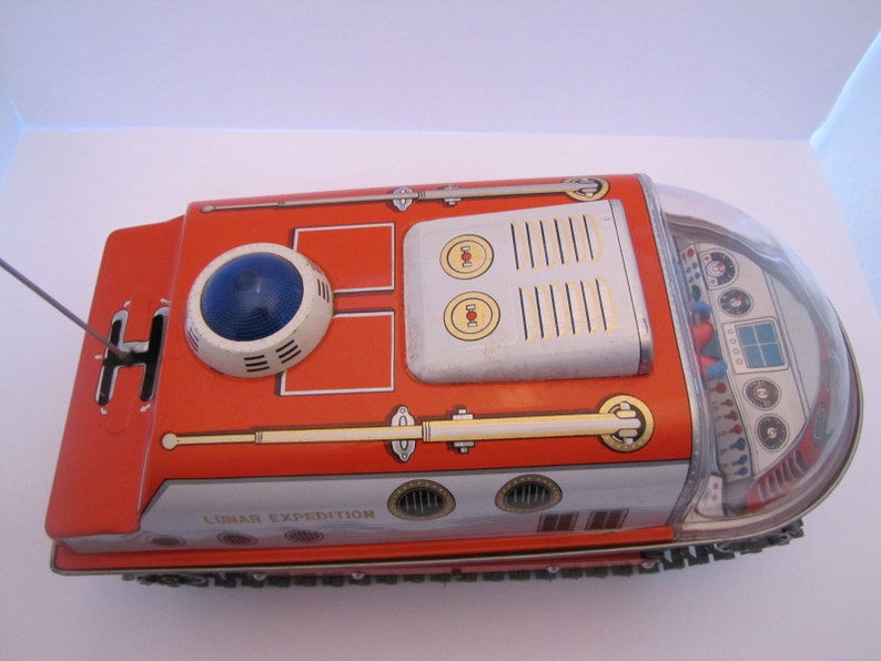 Vintage Modern Toys Battery Operated Lunar Expedition Toy - Etsy