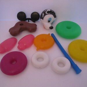 Vintage Knock off Mickey Mouse Stack up Toy hong Kong - Etsy Canada
