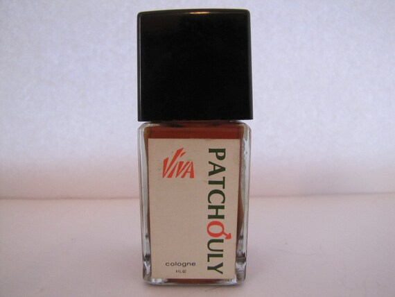 Vintage Bottle of Viva Patchouly Cologne swank 1960 | Etsy