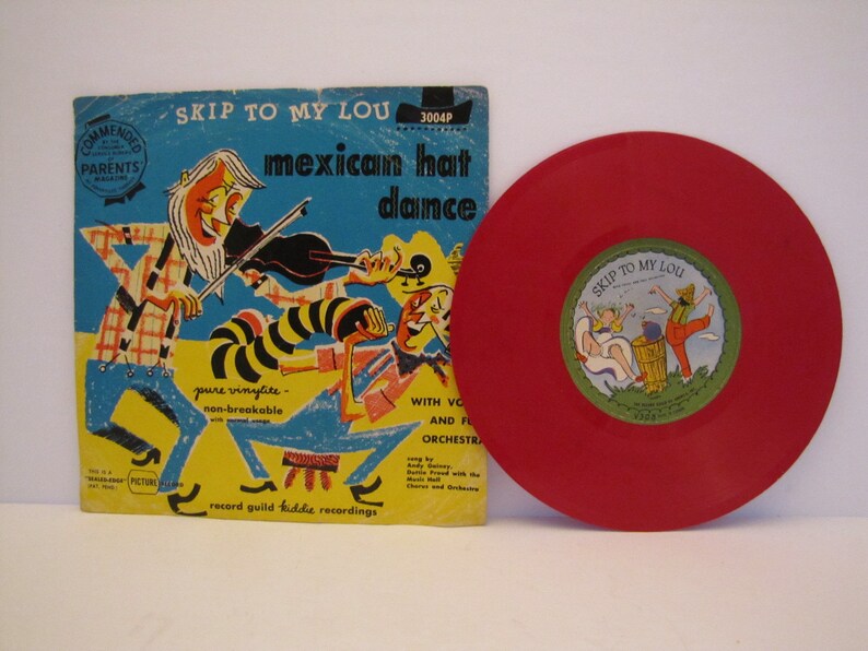 Vintage Children's Vinyl Record by Record Guild of America No. 3004P ...