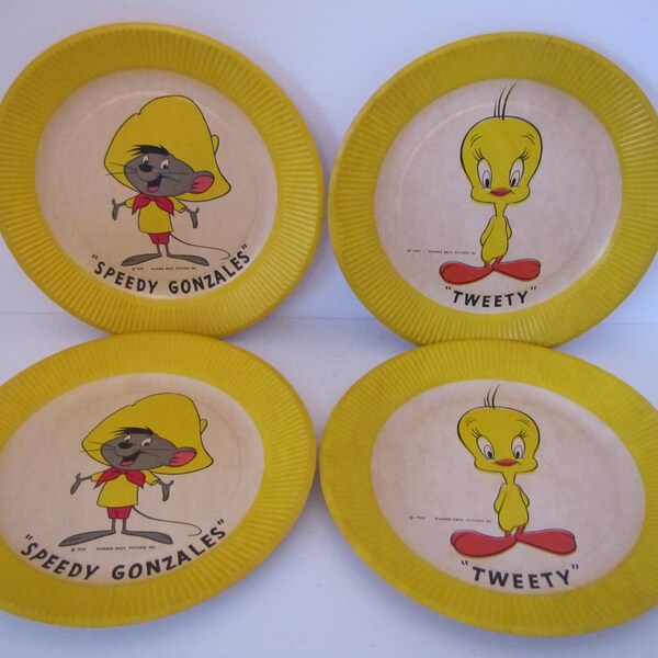 Tweety Bird Plates - Etsy