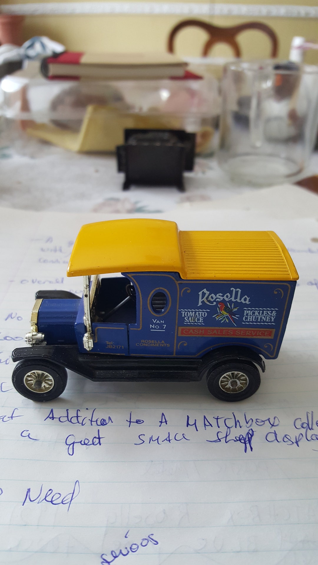 A Vintage Yesteryear Series Matchbox Delivery Van 1921 Model T Ford ...