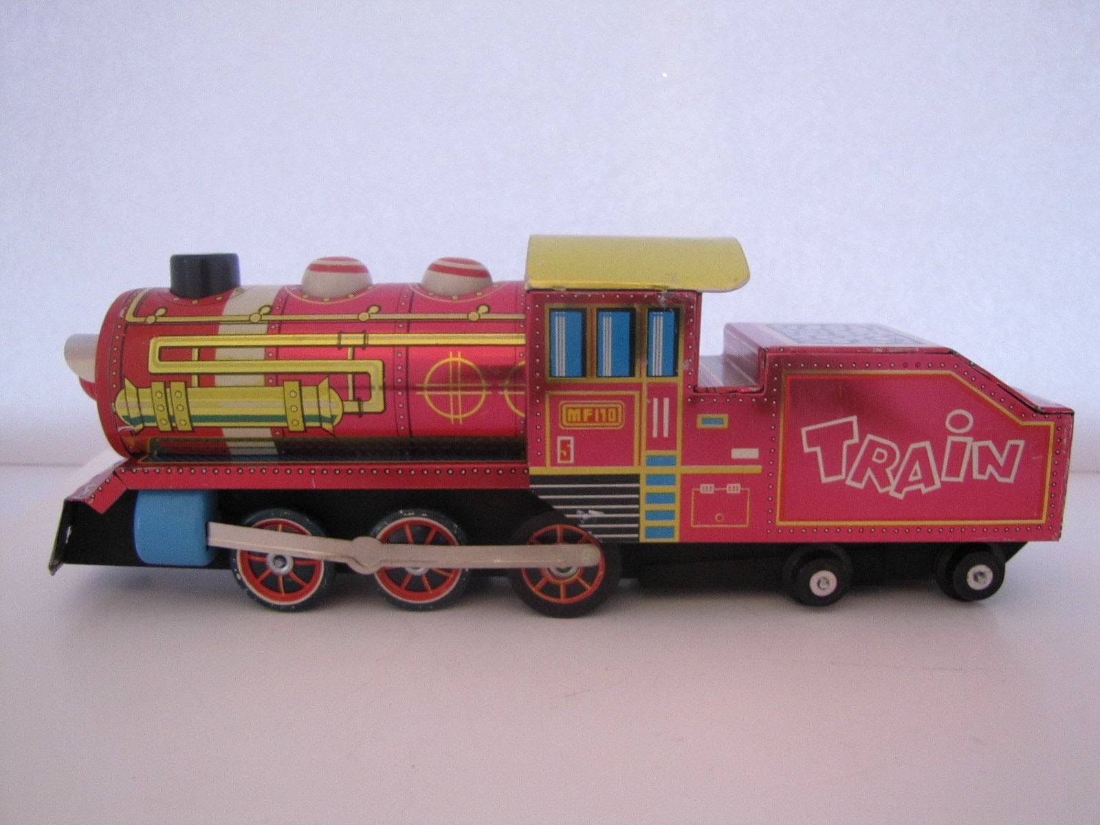 Vintage Tin Toy Friction Train china MF170 - Etsy