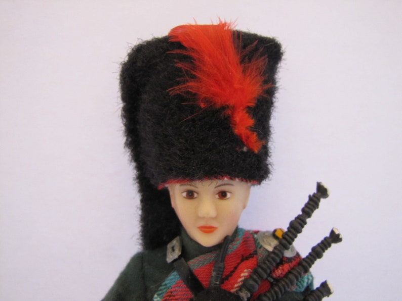 Vintage Rexard Souvenir Scottish Piper Costume Doll british - Etsy