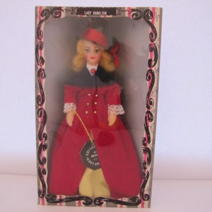Vintage Rexard Historical Costume Doll "lady Hamilton" (british Empires ...