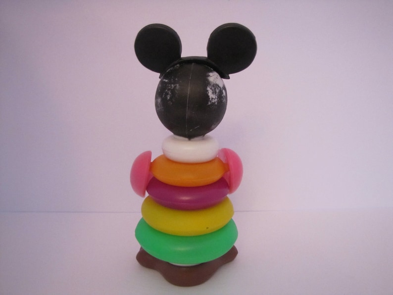 Vintage Knock off Mickey Mouse Stack up Toy hong Kong - Etsy Finland
