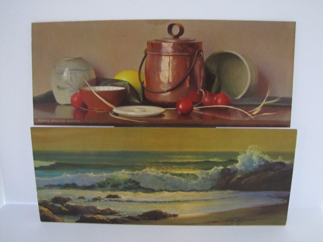 Vintage Lot of Lithograph Art Prints by American Artists Robert Douglas ...