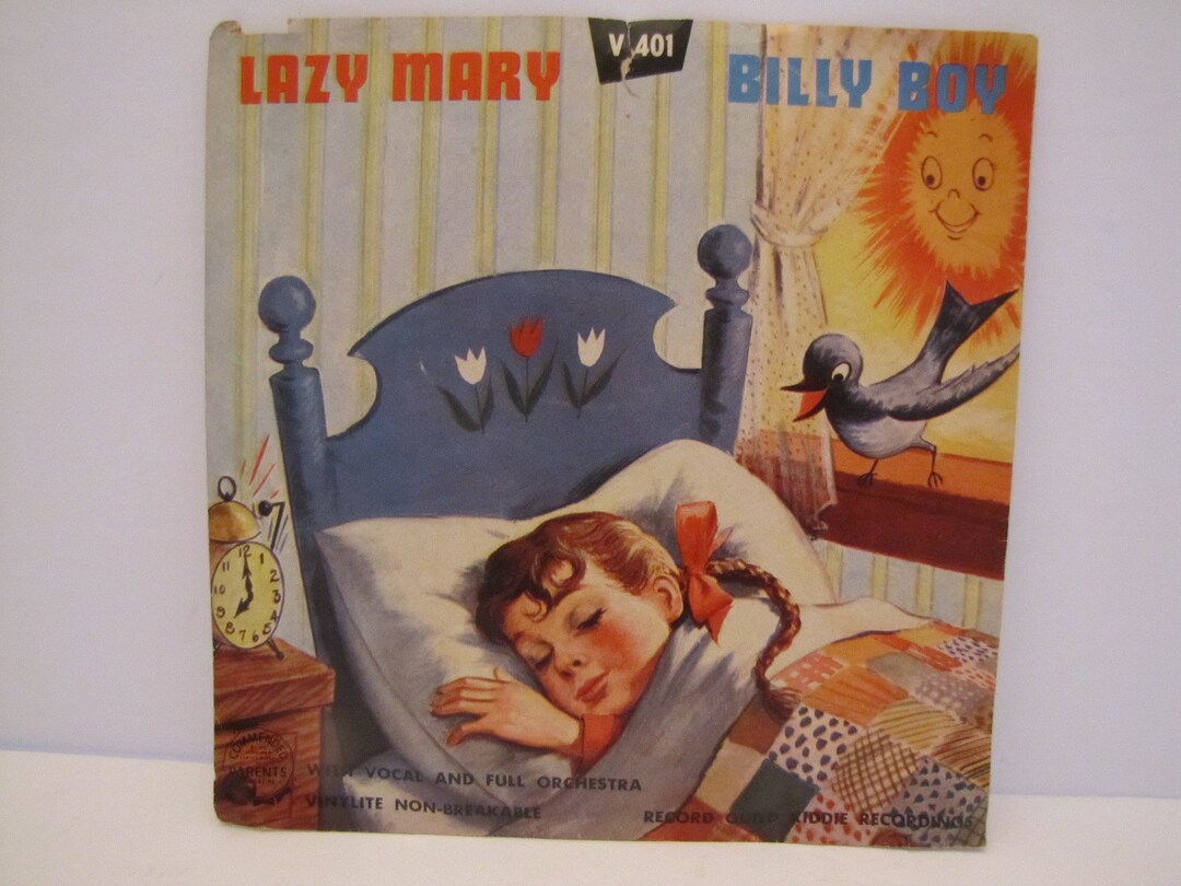Vintage Children's Vinyl Record by Record Guild of America No. V401 ...