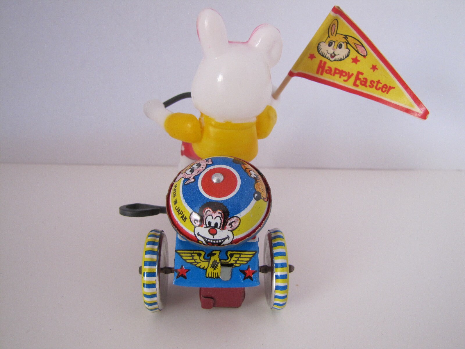 Vintage Wind up Rabbit Riding A Tin Bike japan 1970 - Etsy Canada