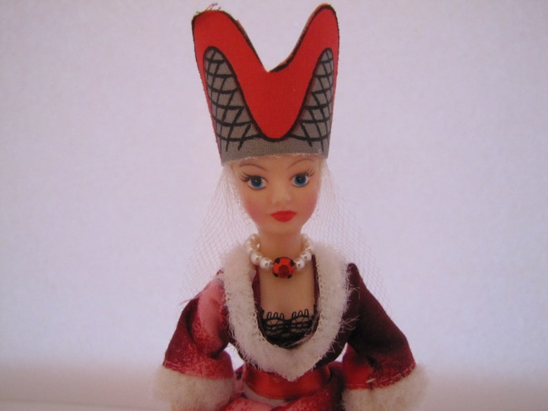 Vintage Rexard Historical Costume Doll margaret of Anjou british ...