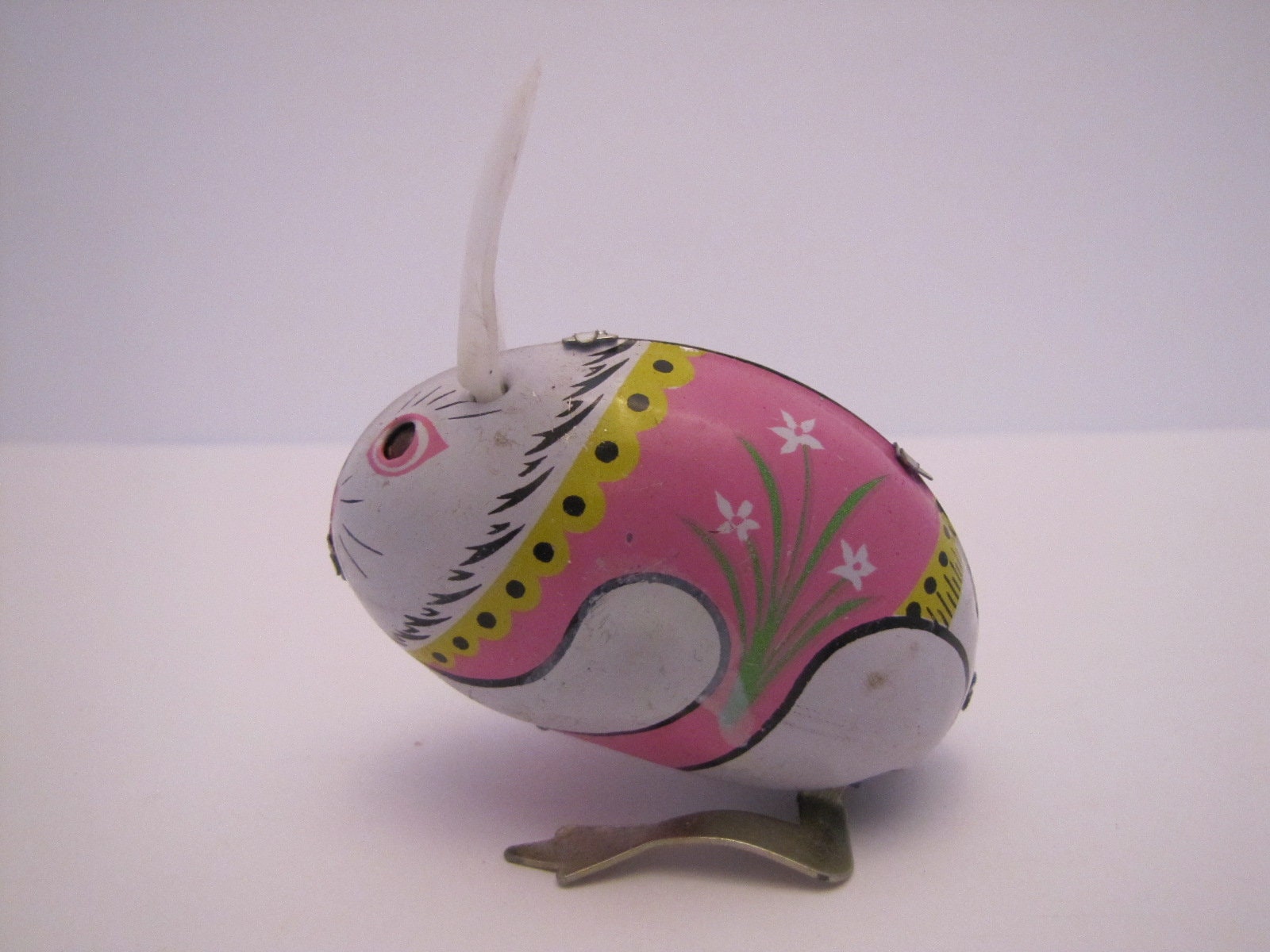 Vintage Wind up Tin Toy Jumping Rabbit china MS 083 - Etsy