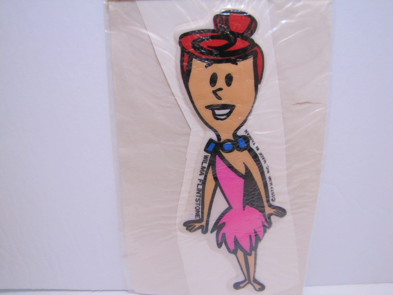 Vintage Lot of Hanna Barbera Cartoon Puffy Stickers of Fred and Wilma ...