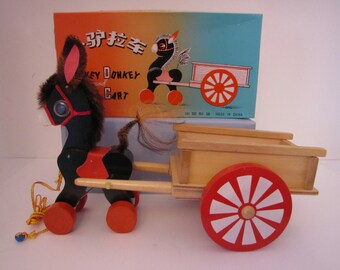 Wooden Donkey Cart - Etsy
