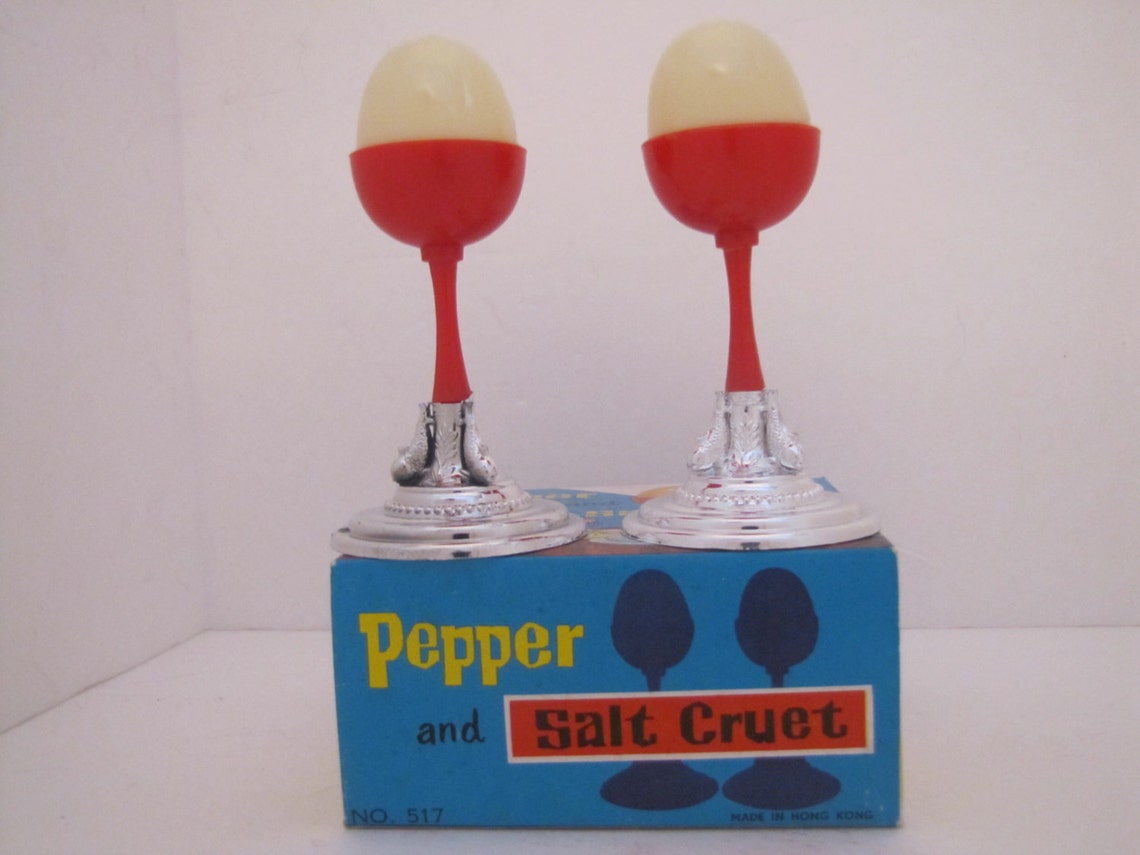Vintage Pepper and Salt Cruet Set 517 - Etsy