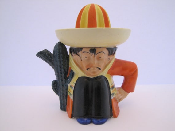 Vintage Ceramic Mexican Figure Citrus Fruit Juicer or Reamer - Etsy