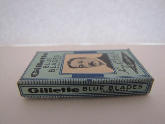 Vintage Gillette Display card (Canada) 1960 - Gem