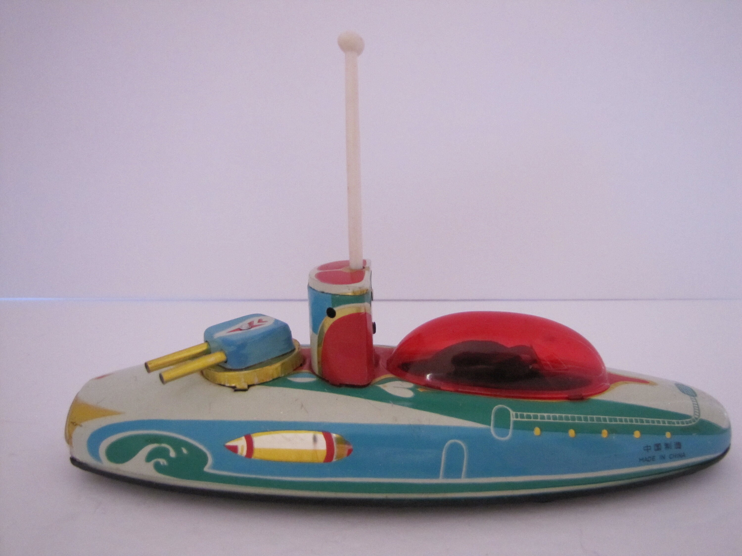 Vintage Tin Toy Submarine china MF 964 - Etsy UK