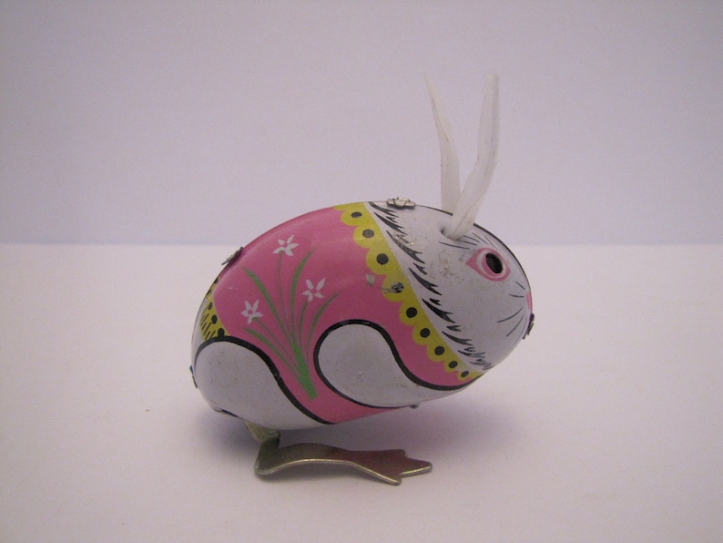 Vintage Wind up Tin Toy Jumping Rabbit (china) MS 083 - Etsy