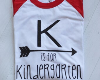 Kindergarten teacher shirt | Etsy