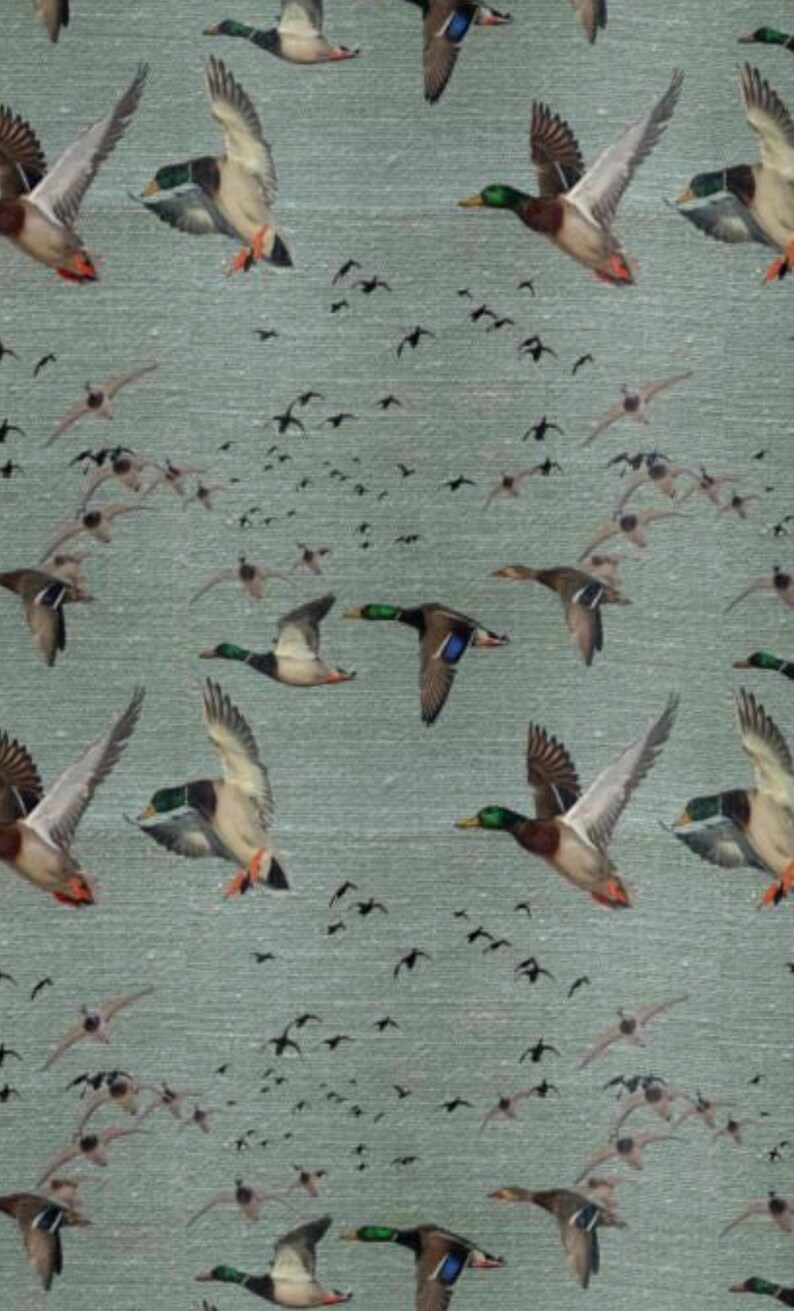Duck Hunting Shower Curtain: Rustic Cabin Wildlife Bathroom Decor - Etsy