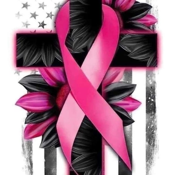 Breast Cancer Ribbon Decals Etsy