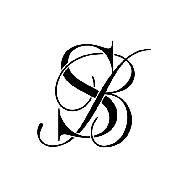 Sb Monogram - Etsy