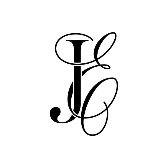 Personal Logo Initials Logo of Initials Monogram Logo EJ | Etsy